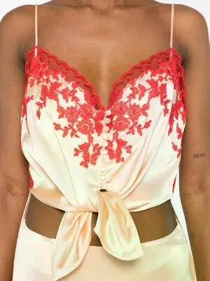 Ermanno Scervino Floral-lace Top
