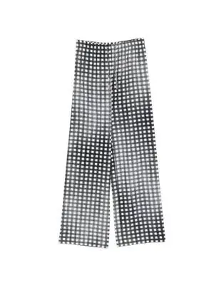 Ermanno Scervino Gingham-patterned Trousers