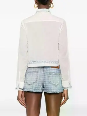 Ermanno Scervino Embroidered Cropped Top