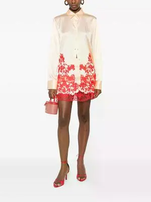 Ermanno Scervino Floral-lace Shirt