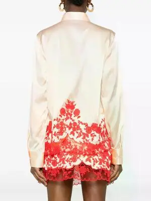 Ermanno Scervino Floral-lace Shirt
