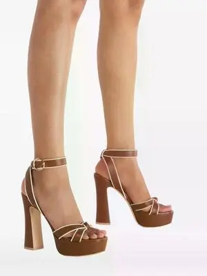 MALONE SOULIERS Rudi Leather Platform Sandals