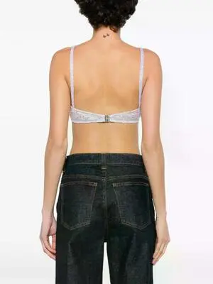 Ermanno Scervino Embroidered Cropped Top