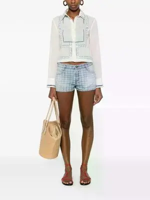 Ermanno Scervino Patterned Shorts
