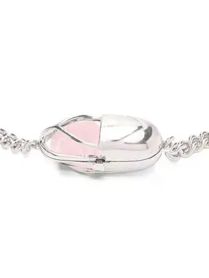 CAPSULE ELEVEN Crystal Pink Quartz Necklace