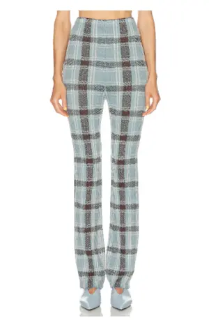 Acne Studios Kilano Check Pant - Blue & Brown