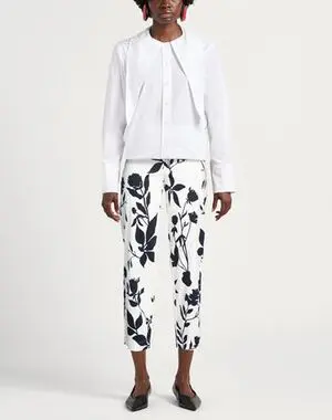 Alpha Studio Tapered Floral-print Pants