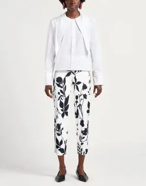 Alpha Studio Tapered Floral-print Pants