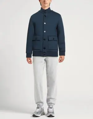DONDUP Casual Jacket With Knitted Trims
