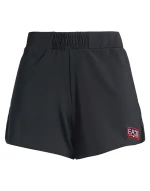 EA7 Athletic Jersey Shorts - Black