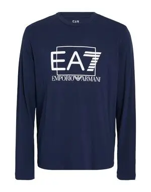 EA7 Long Sleeve Cotton T-shirt