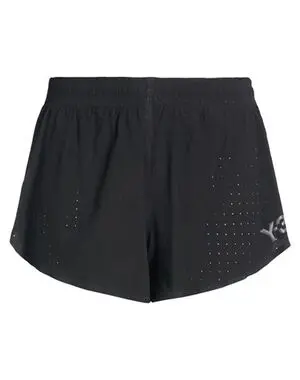 Y3 Quilted High-waisted Athletic Shorts