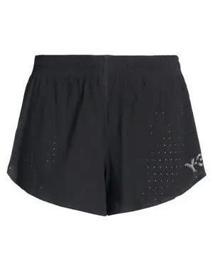 Y3 Quilted High-waisted Athletic Shorts