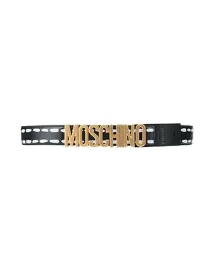 Moschino Leather Belt - Black