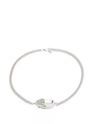 CAPSULE ELEVEN Crystal Amethyst Necklace - Silver