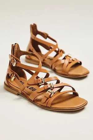 BIBI LOU Gladiator Buckle Sandals