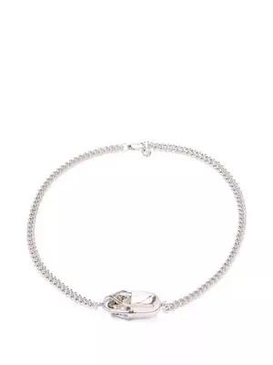 CAPSULE ELEVEN Crystal Pyrite Necklace - Silver