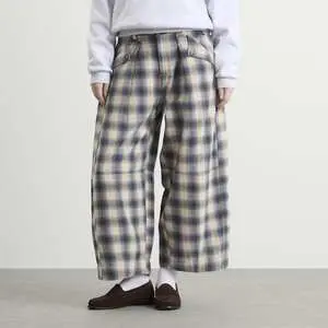 DAMSON MADDER Mara Plaid Trousers