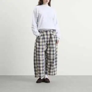 DAMSON MADDER Mara Plaid Trousers