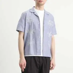 Universal Works Oxford Shirting Road Trip Shirt