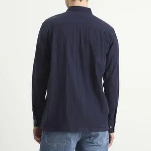 Universal Works Arten Seersucker Attendant Overshirt