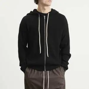 Rick Owens Zip Knitted Hoodie