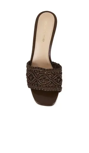 Veronica Beard Macrame Wedge Sandal