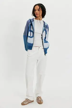 RE/DONE The Sanasa Straight-leg Jeans - Blanco