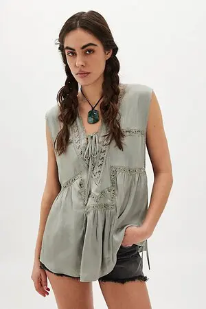 Free People Penelope Tunic - London Fog