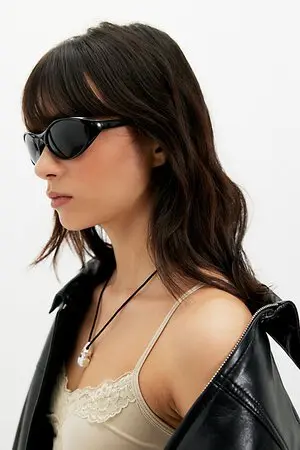 Free People Free People Noir Buggy Sunglasses Black