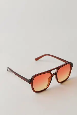 Free People Kova Aviator Sunglasses
