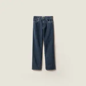 Miu Miu Denim Pantalone Pants