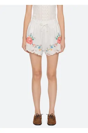 Sea Astrid Embroidered Shorts