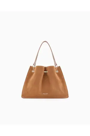 Giorgio Armani Suede Shopper Bag