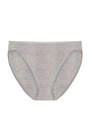 Natori Bliss Bare Cotton Bikini Grey
