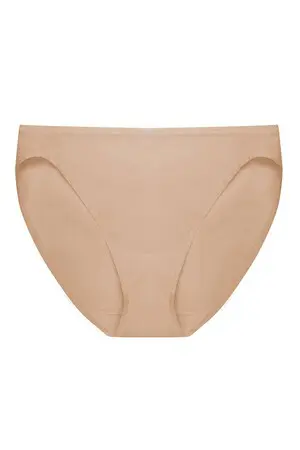 Natori Bliss Bare Cotton Bikini - Red