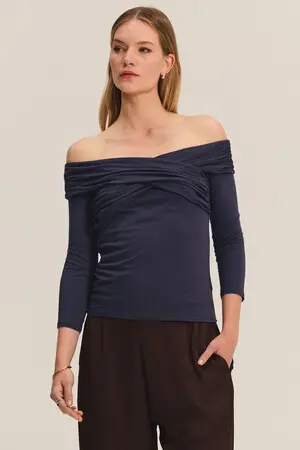 Velvet By Graham & Spencer Off The Shoulder T-shirts For Women