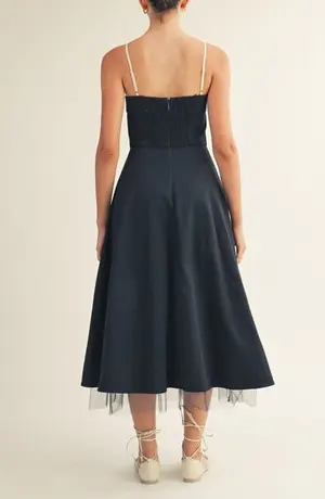 AROSE STUDIO Cielle Midi Dress