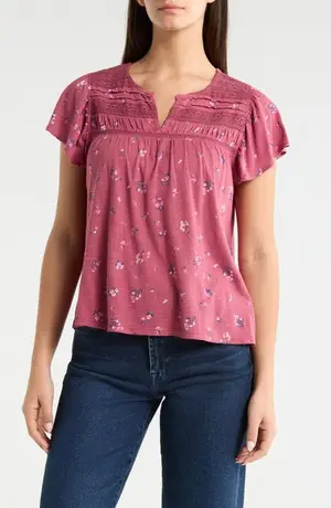 Lucky Brand Lace Tops