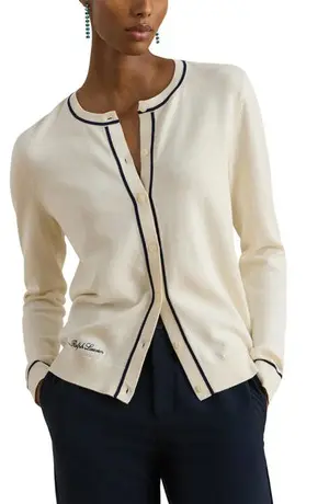 Ralph Lauren Crew Neck Cardigans For Women