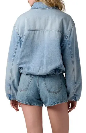 Blanknyc Denim Bomber Jacket