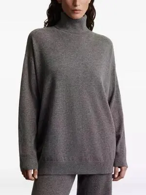 12 STOREEZ Turtleneck Knitted Sweater