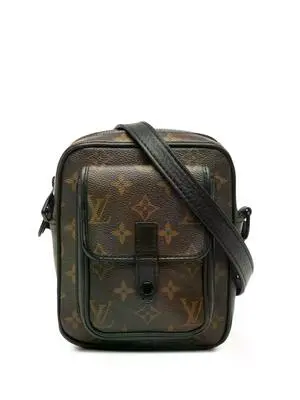 LOUIS VUITTON 2021-2025 Monogram Macassar Christopher Wearable Crossbody Bag - Brown