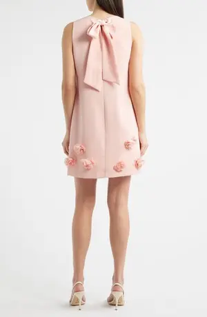 Anne Klein Rosette Shift Dress - Blossom