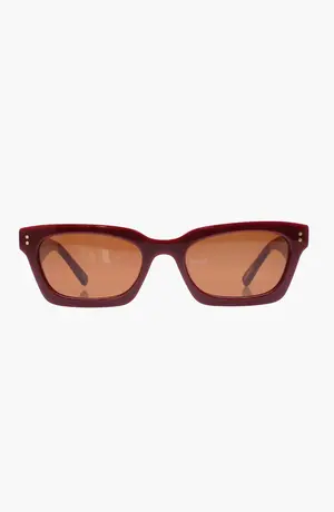 REALITY EYEWEAR Luxe Ginsburg Sunglasses - Merlot