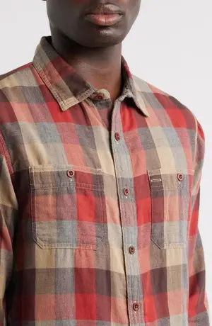 Ag Mason Plaid Button-up Work Shirt