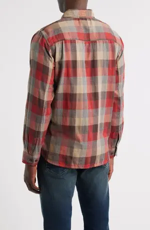 Ag Mason Plaid Button-up Work Shirt