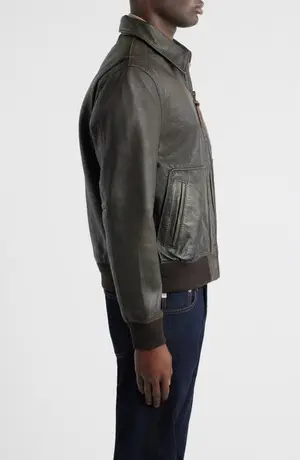 Ag Charles Leather Jacket