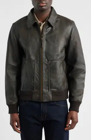 Ag Charles Leather Jacket