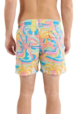 Kenny Flowers Printed Swim Trunks